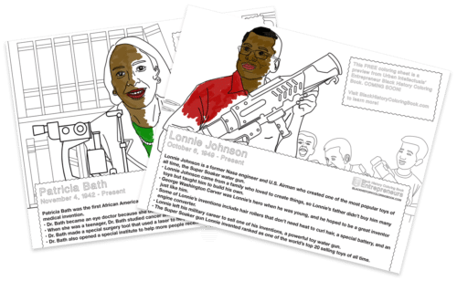 Free Entrepreneur Coloring Sheets | Urban Intellectuals Store
