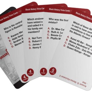 Black History Flashcards, Vol 1 | Urban Intellectuals Store