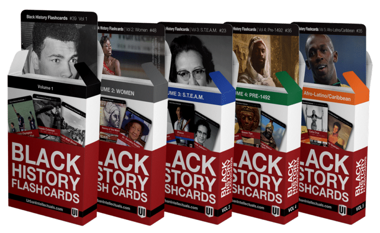 Black History Flashcards, Vol 1, 2, 3, 4, 5 - Five deck bundle offer ...