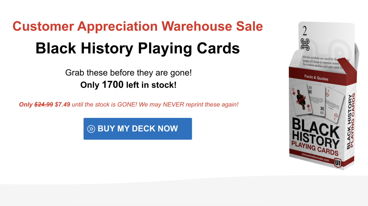 Calendar Offer | Urban Intellectuals Store