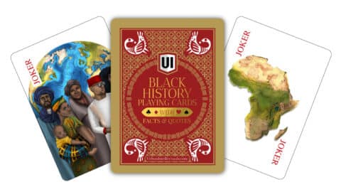 Black History MAROON Playing Cards | Urban Intellectuals Store