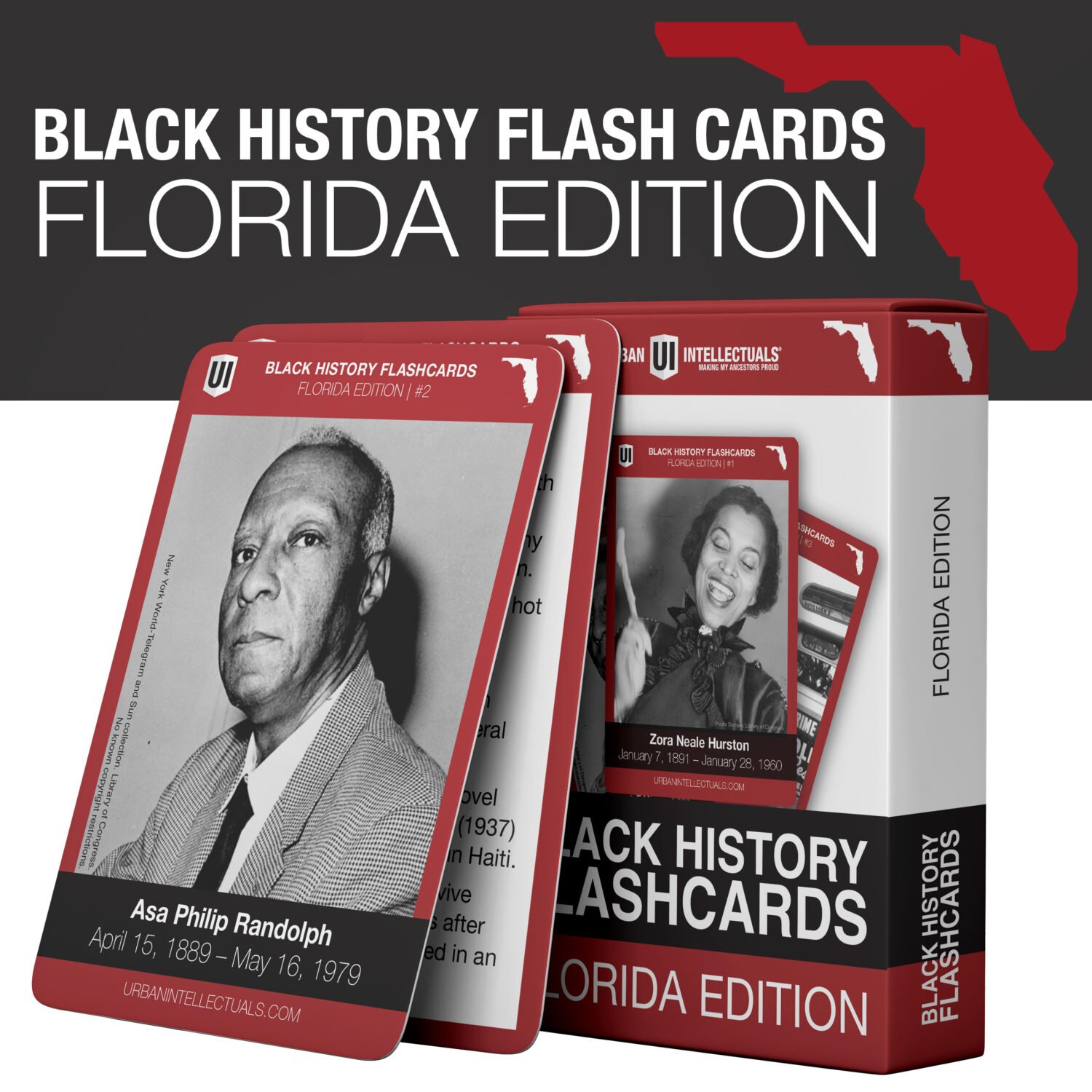 Black History Flashcards: Florida Edition | Urban Intellectuals Store
